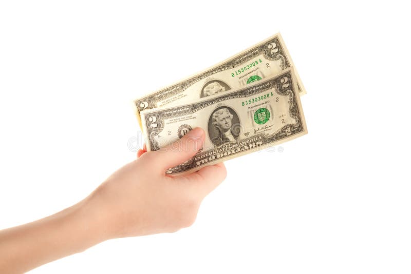 Small Amount Of American Money Stock Photo - Image of dollars, wealth ...