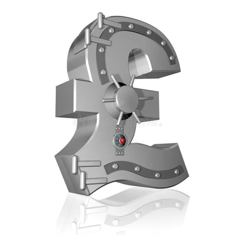 Pound symbol stock illustration. Illustration of pound - 4990714