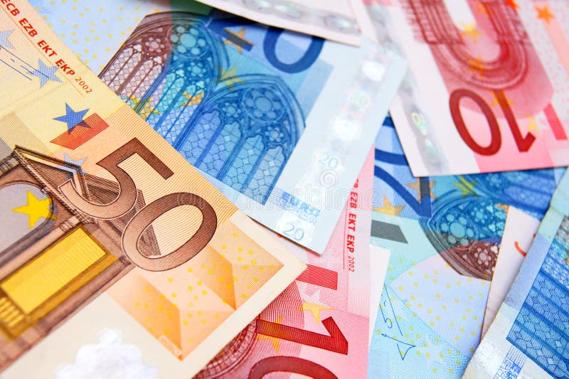 Money . stock image. Image of cost, euro, heap, financial - 28800787