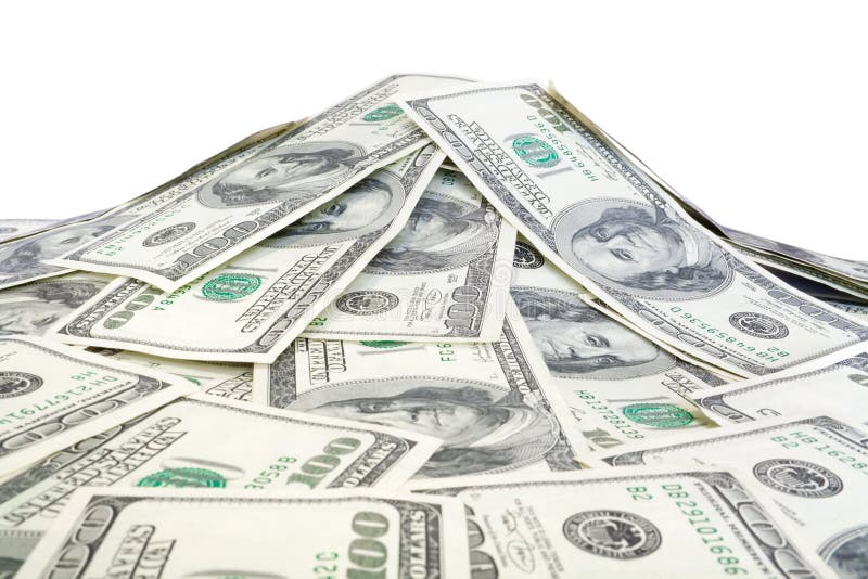 Money stock image. Image of paper, pile, business, luck - 6455885
