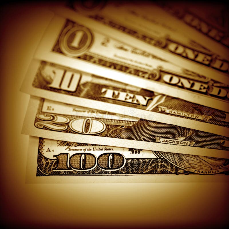 The money American dollars stock photo. Image of cash - 24366222