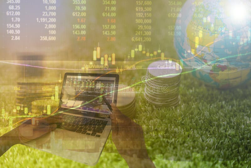 Money analysis stock photo. Image of indicator, forex - 89461870