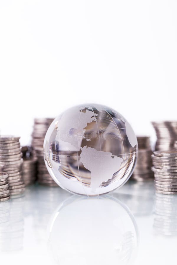World on Money stock photo. Image of globe, international - 13214164