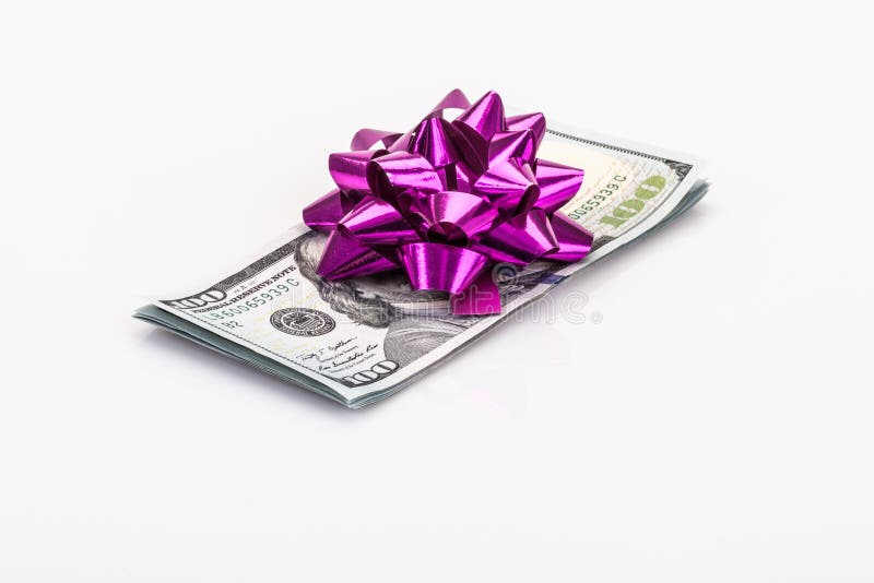 Money as a gift stock photo. Image of bundle, bank, idea - 40159936