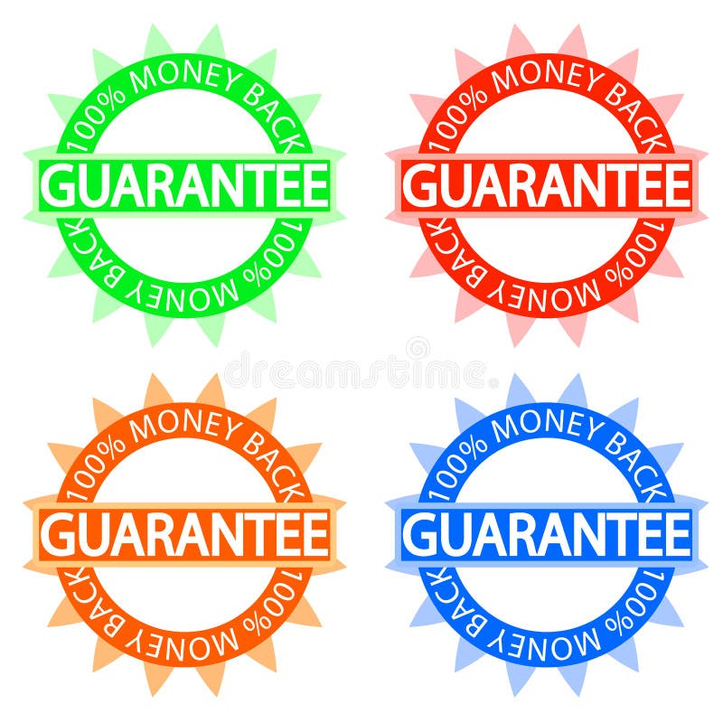 Guarantee Icon stock vector. Illustration of guaranteed - 7733364