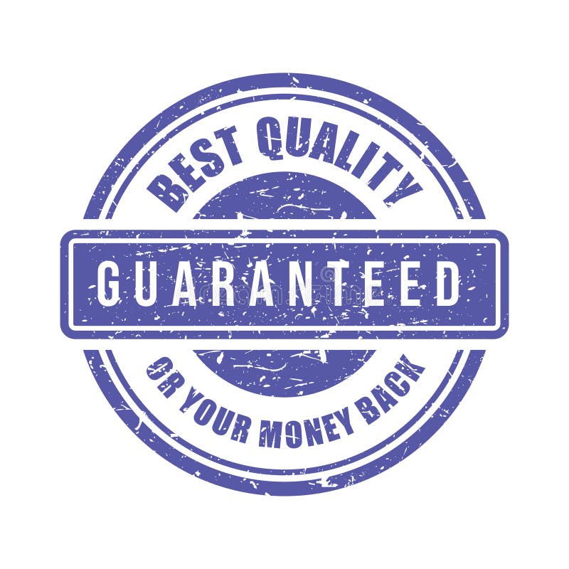 Money Back Guarantee Label. Vector Illustration Decorative Design Stock ...