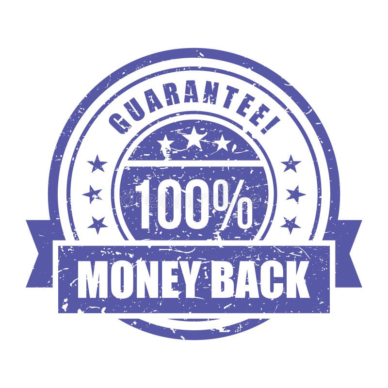 Money Back Guarantee Labels Illustration Stock Illustrations – 472 ...