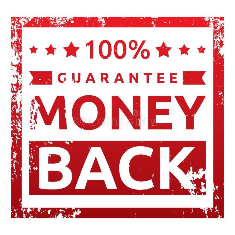 Money Back Guarantee Labels Illustration Stock Illustrations – 472 ...