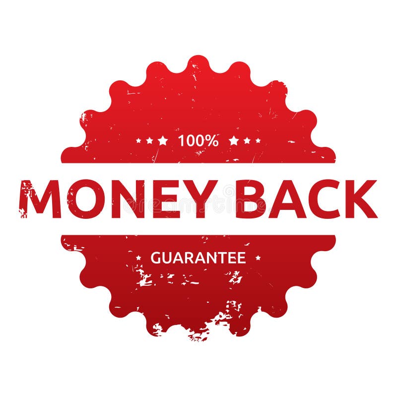 Money Back Guarantee Labels Illustration Stock Illustrations – 518 ...