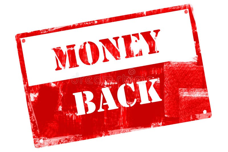 Money back stamp stock vector. Illustration of element - 153902483