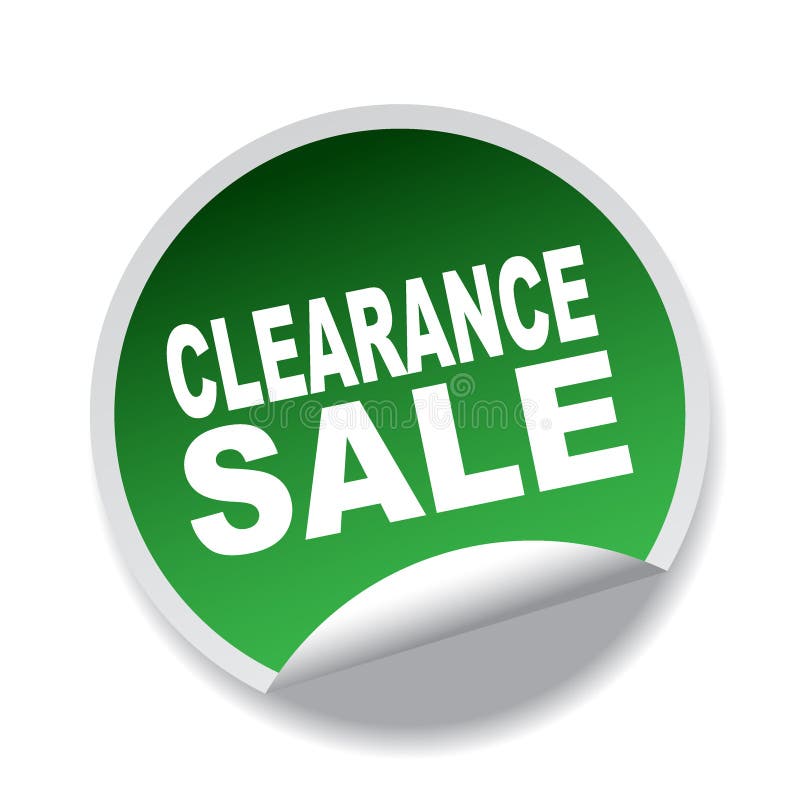 Clearance sale stock illustration. Illustration of element - 123494945