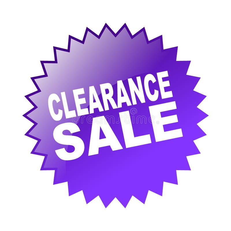 Clearance sale stock illustration. Illustration of isolated - 123494844
