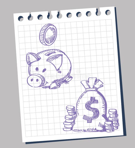 Money Note Sketch Stock Illustrations – 1,566 Money Note Sketch Stock ...