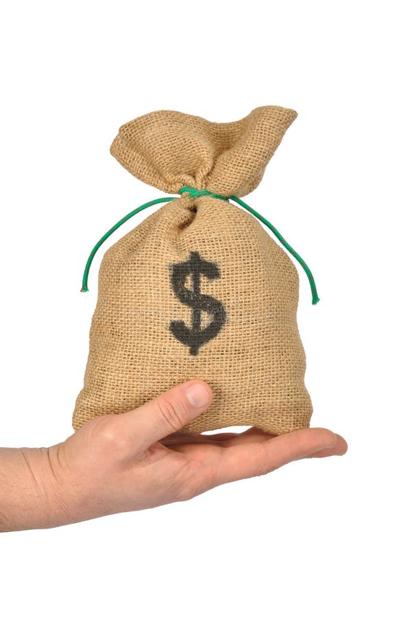 Money Bag stock photo. Image of notes, bank, note, isolated - 656698
