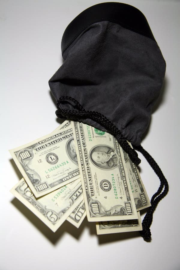 Money bag stock photo. Image of invest, price, value, bills - 4321326