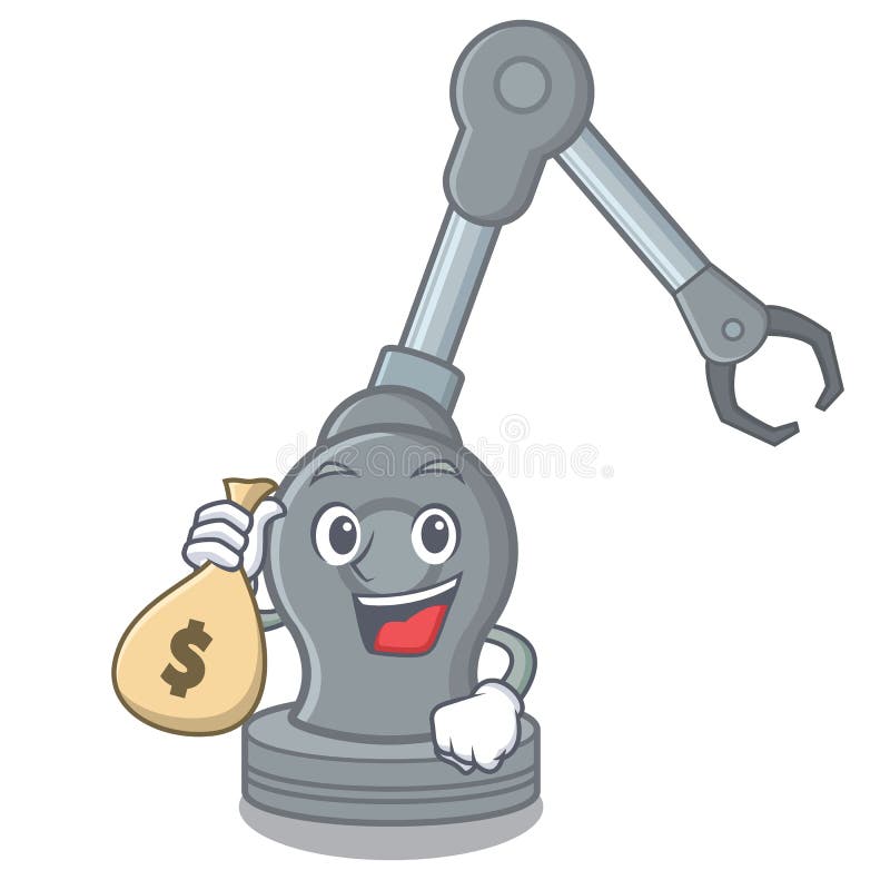 Robotic Arm Money Illustration Stock Illustrations – 268 Robotic Arm ...