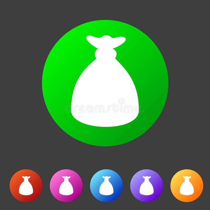 Sack Icon. Monochrome Simple Element from Packaging Collection ...