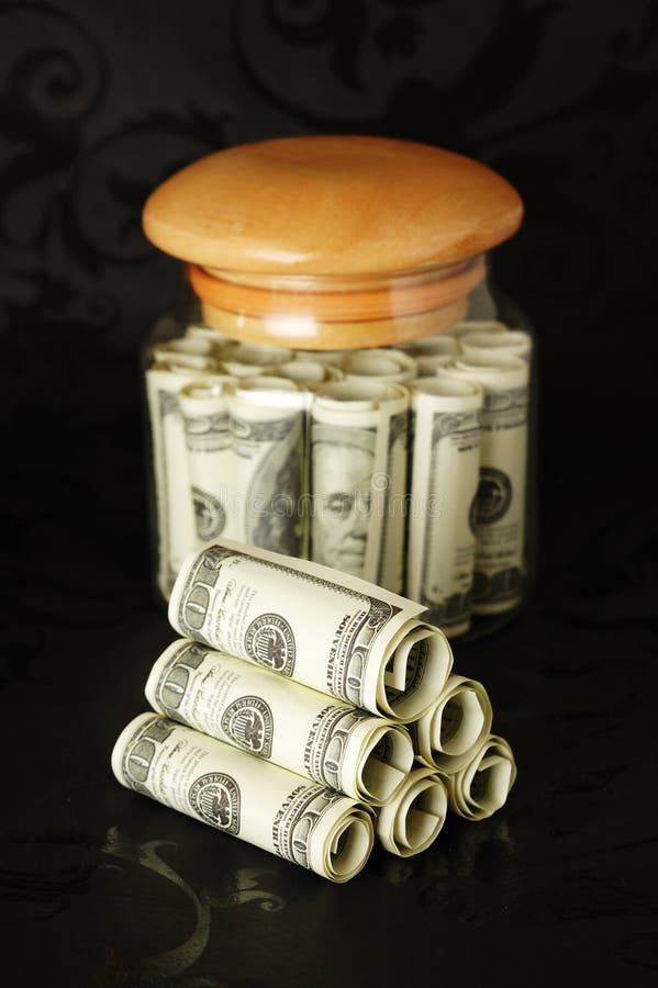 Money in a bank. stock image. Image of loans, payment - 6853523