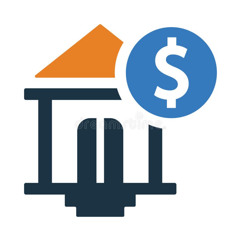 Money, Bank, Building , Institution, Bank Icon Stock Vector ...