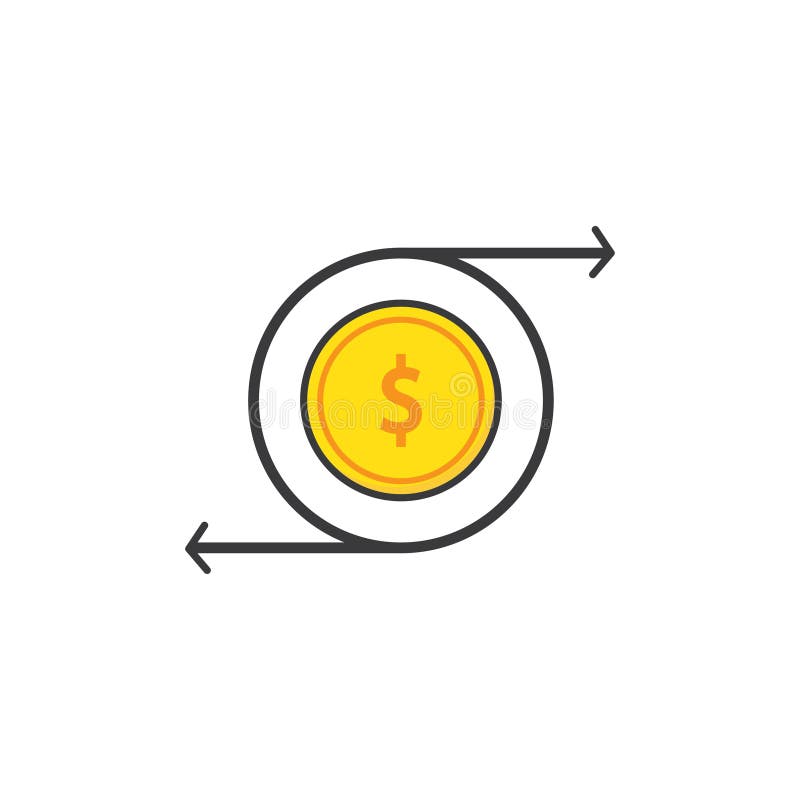 Money banking logo icon stock vector. Illustration of profit - 337540480