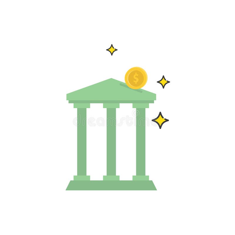 Money banking logo icon stock vector. Illustration of investment ...