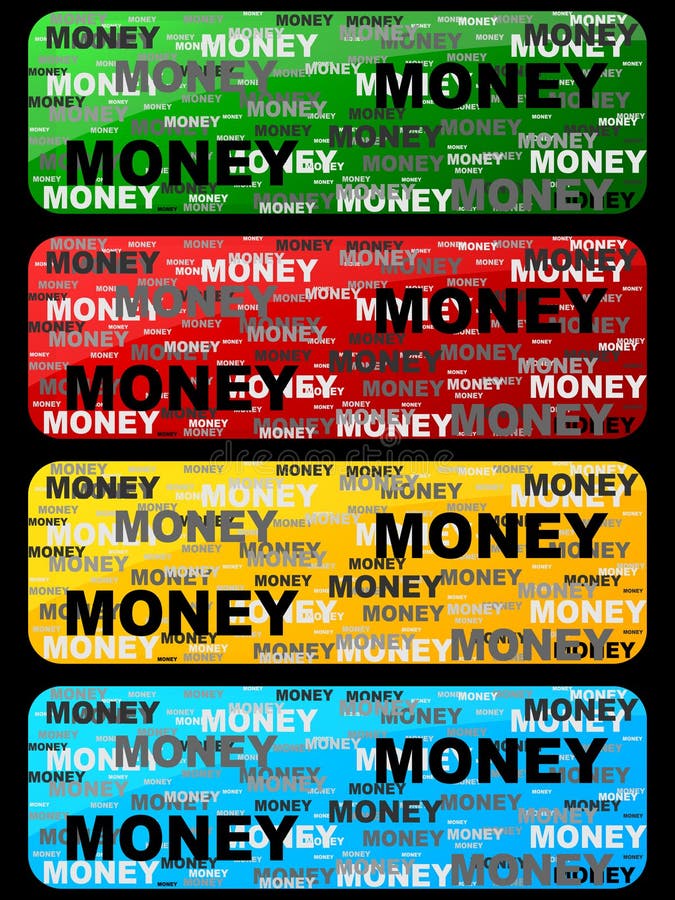 Money banner stock vector. Illustration of concept, vector - 15964012