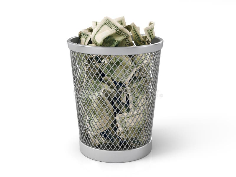 Money in basket. stock image. Image of currency, object - 62960853