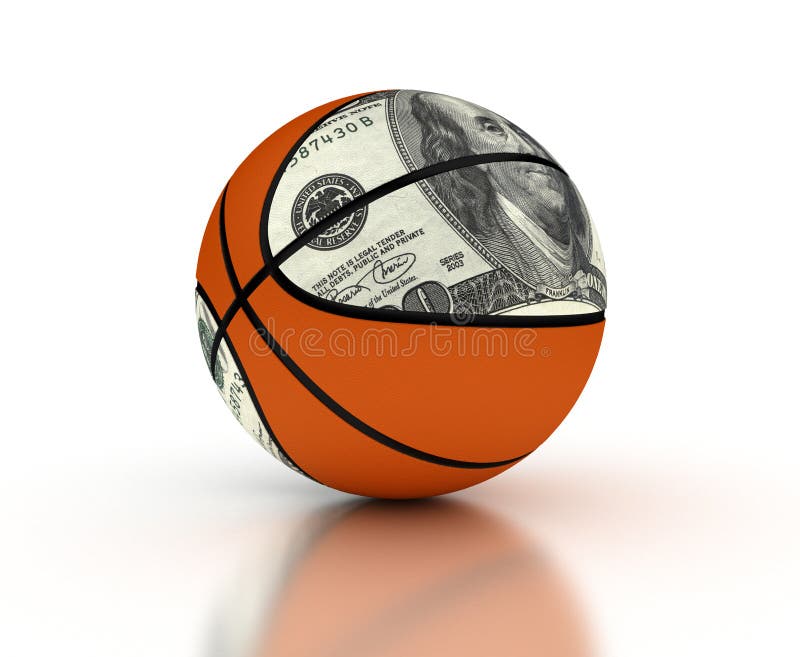 Money & Basketball stock illustration. Illustration of concepts - 30500045