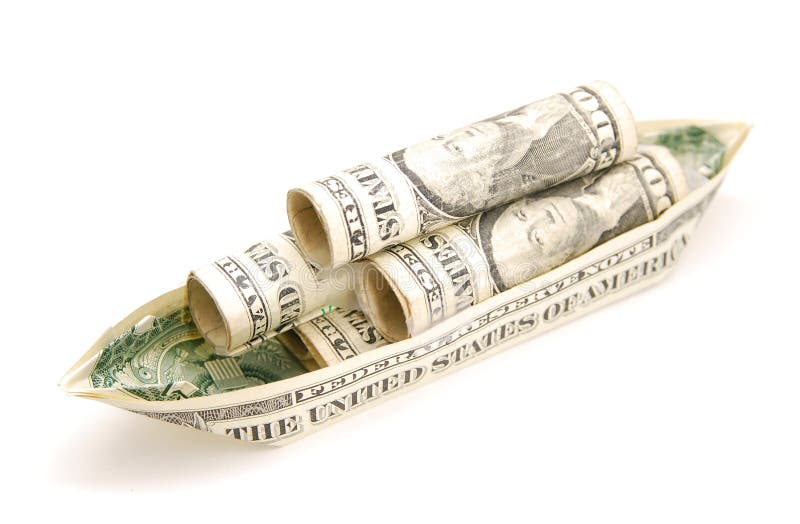 Money boat stock photo. Image of finance, financial, concept - 21829400
