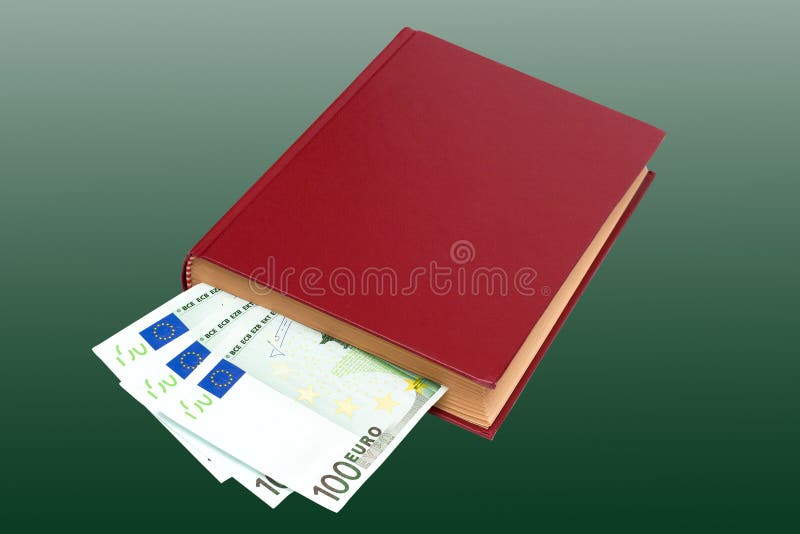 Money in the book stock photo. Image of paper, abstract - 10896374