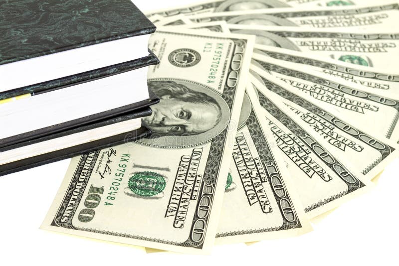 Money and books stock image. Image of religious, edition - 7340175