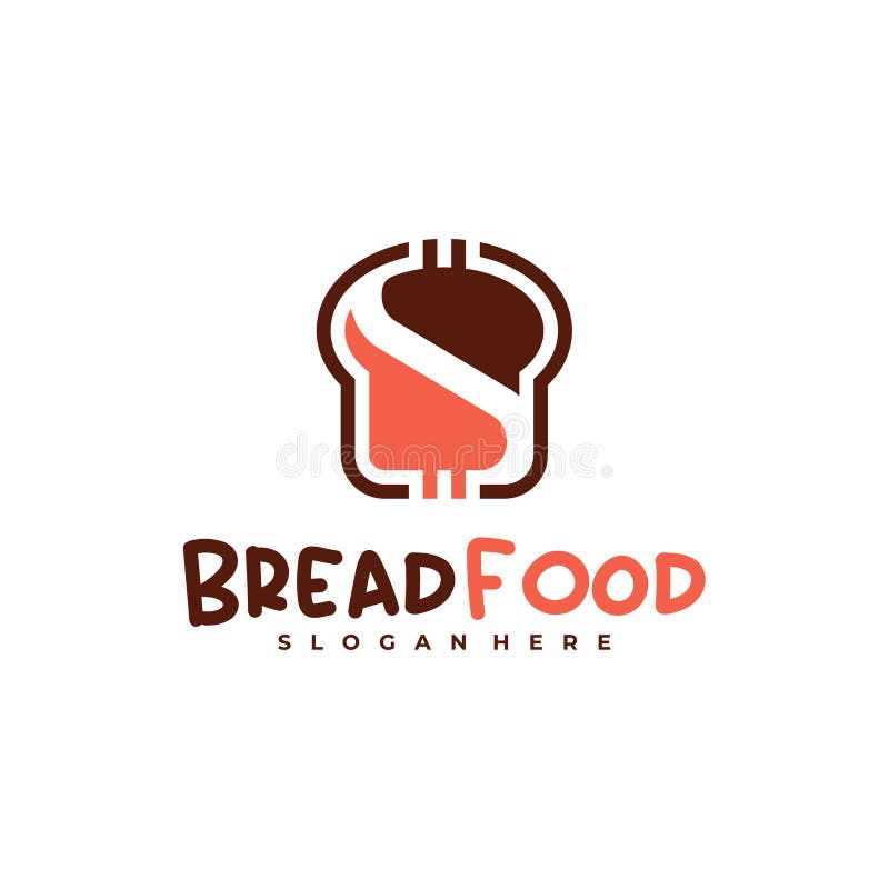 Money with Bread Logo Vector Template, Creative Bread Money Logo Design ...