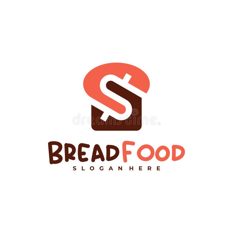 Money with Bread Logo Vector Template, Creative Bread Money Logo Design ...