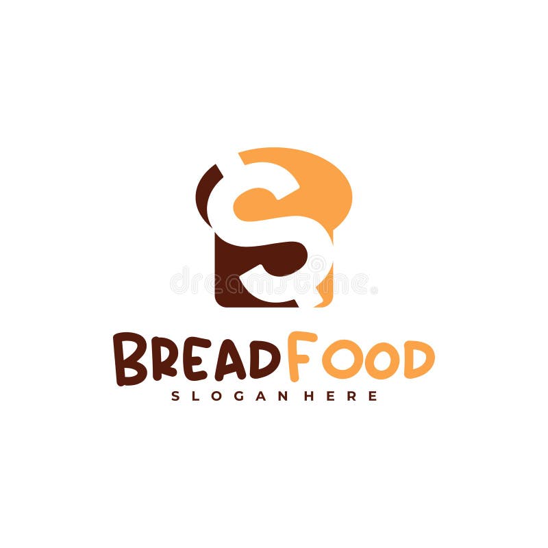 Money with Bread Logo Vector Template, Creative Bread Money Logo Design ...