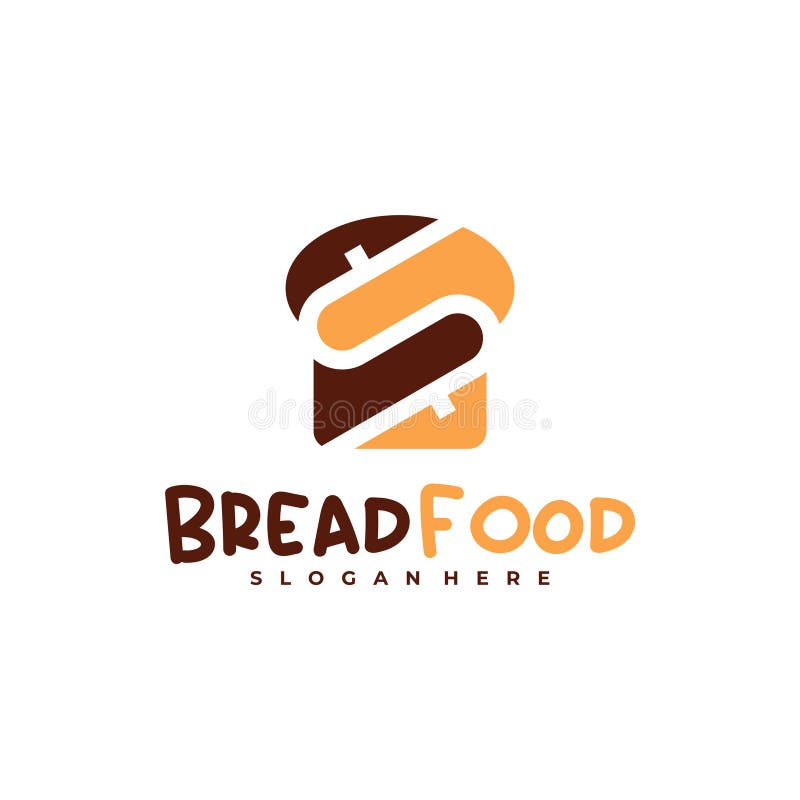 Money with Bread Logo Vector Template, Creative Bread Money Logo Design ...