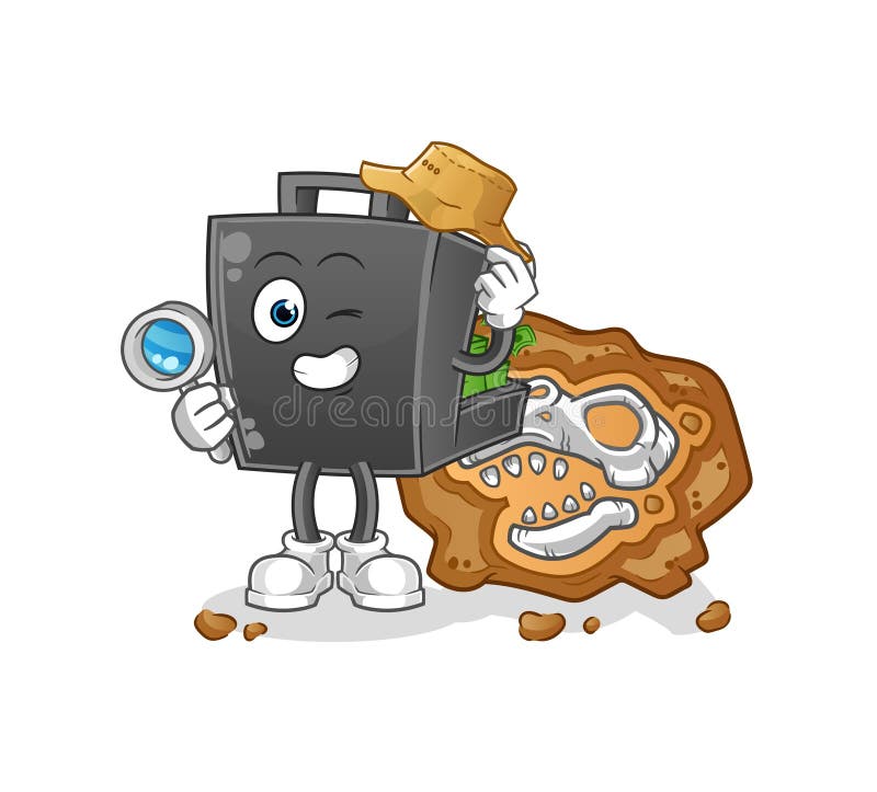 Briefcase Archaeologists Stock Illustrations – 2 Briefcase ...