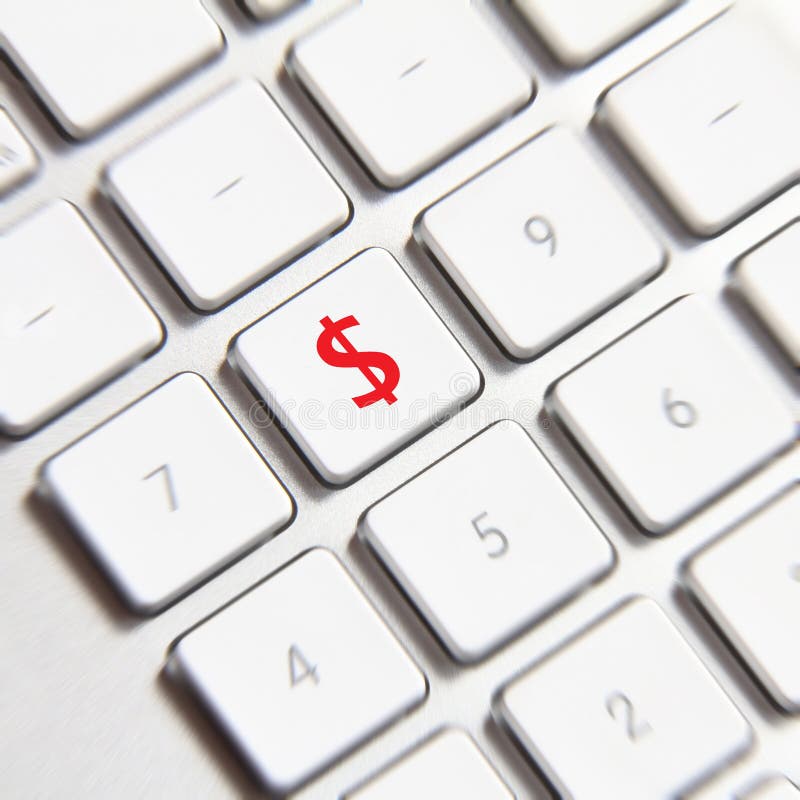 Money Button stock image. Image of earn, button, internet - 36967029