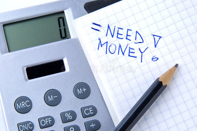 Money calculation stock image. Image of cash, finances - 8729813