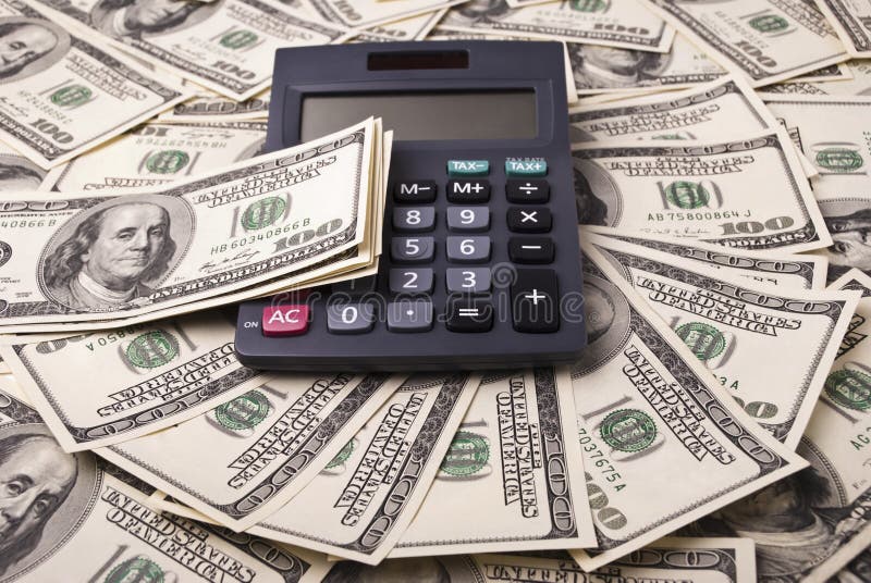 Money and calculator stock photo. Image of money, finance - 23373618