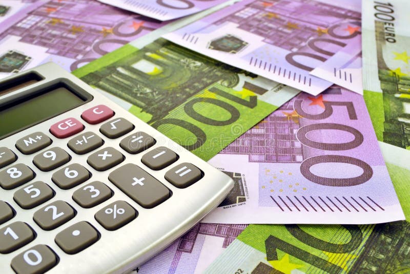 Money and calculator stock image. Image of global, banking - 64581561