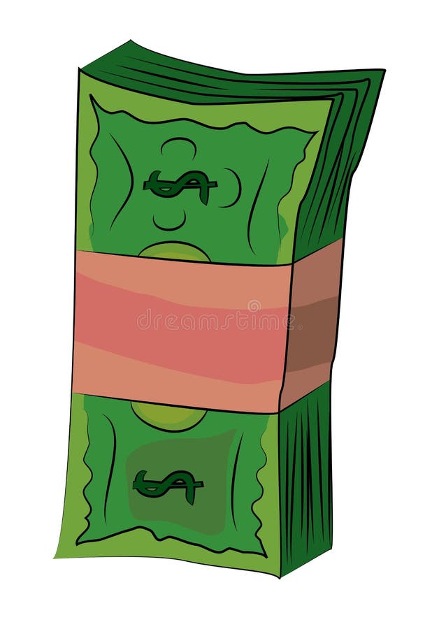 Sad money cartoon stock illustration. Illustration of object - 48768331