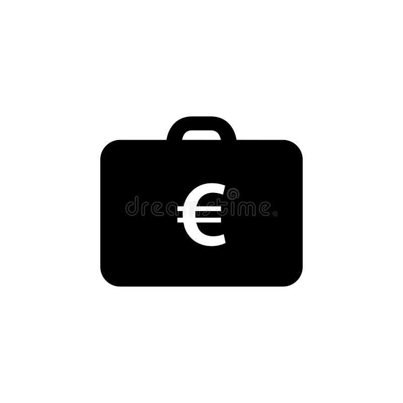 Money Case Icon Flat Style Simple Vector Illustration Stock Vector ...