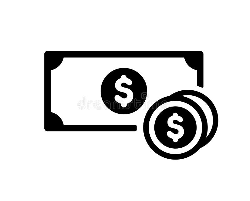 Money Cash Vector Icon Illustration ( US Dollar Stock Vector ...