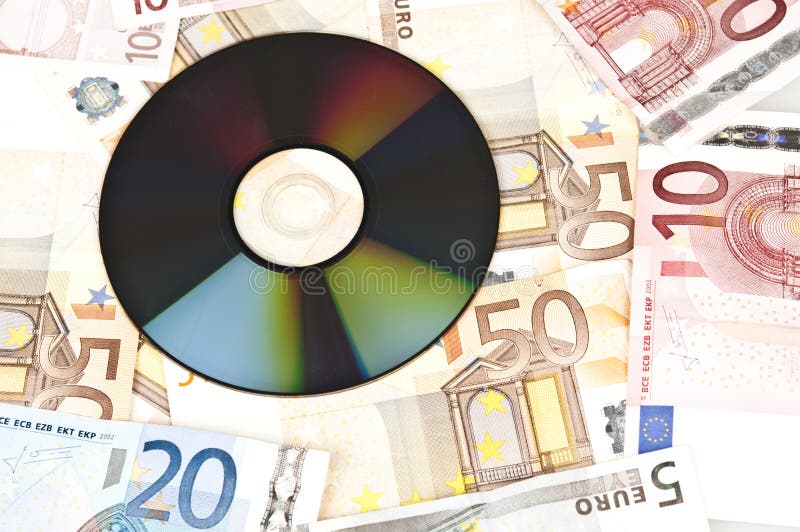 Money and cd stock image. Image of pirate, business, programs - 20111685