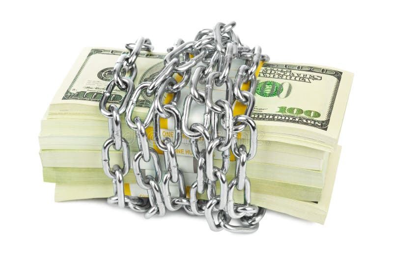 Money and chain stock photo. Image of banknote, pack - 80577522