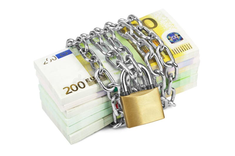 Money and chain stock photo. Image of finances, protect - 55788682