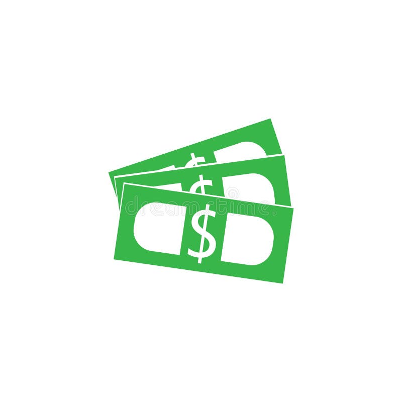 Money Changer Illustration Logo Vector Design Stock Vector ...