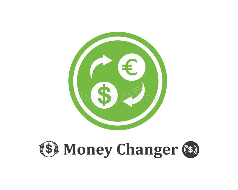 Money Changer Logo Icon Vector Stock Vector - Illustration of success ...