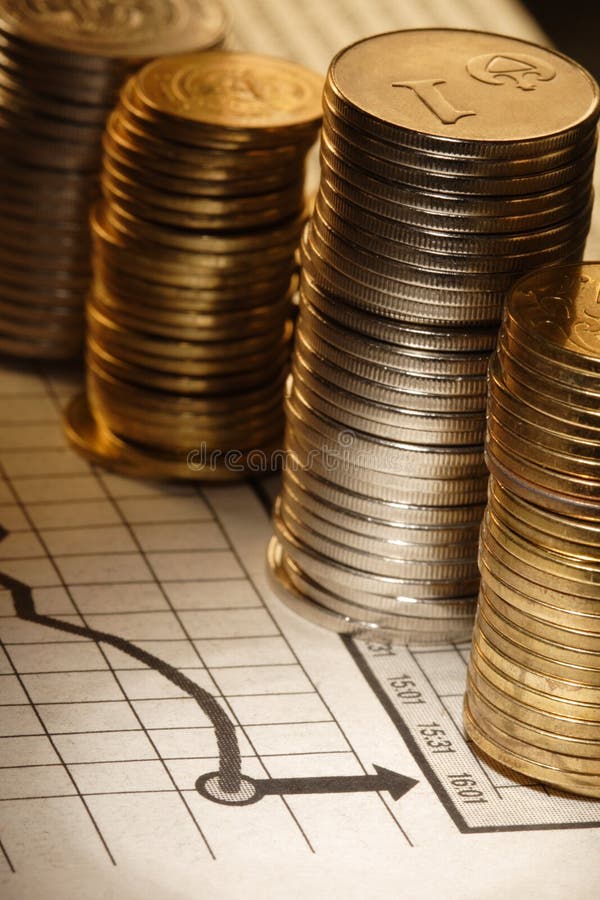 Money and chart stock image. Image of chart, currency - 10363371