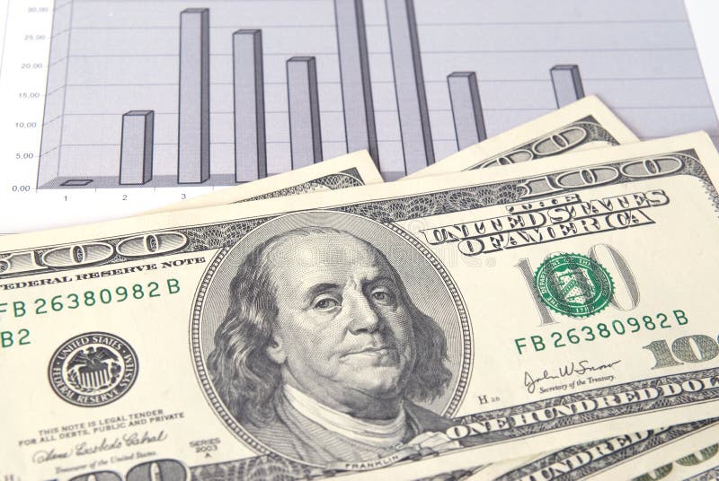 Money with chart stock image. Image of economic, bank - 21674045